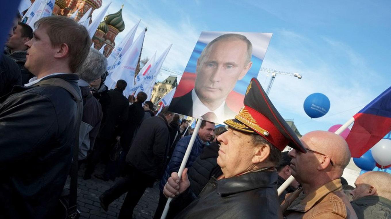 Putin’s Approval Rating Steadily Increases to 68%, Survey Says - The ...