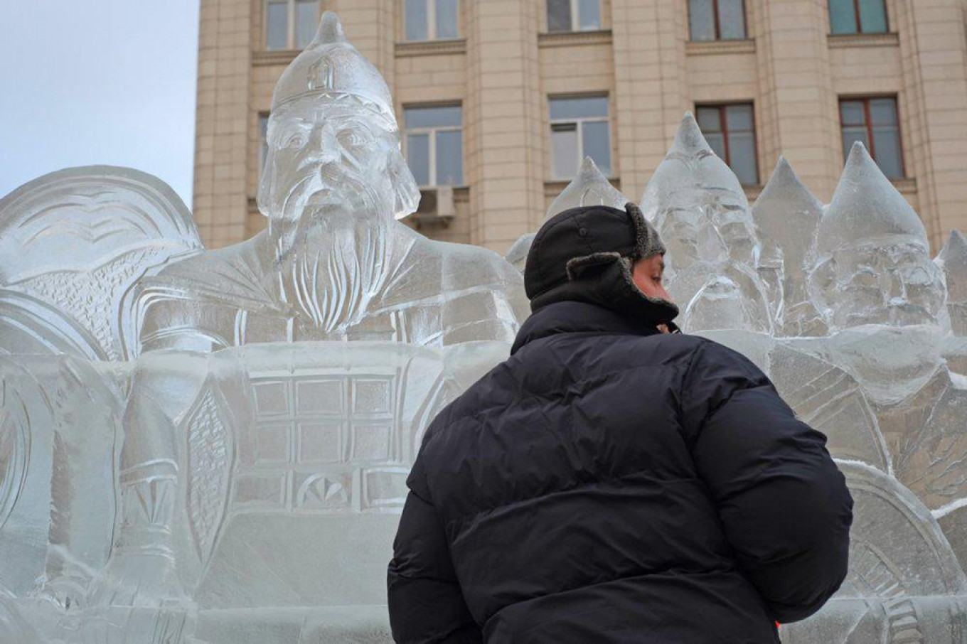 Moscow Gets 40 Ice Sculptures Celebrating World Cup Nations