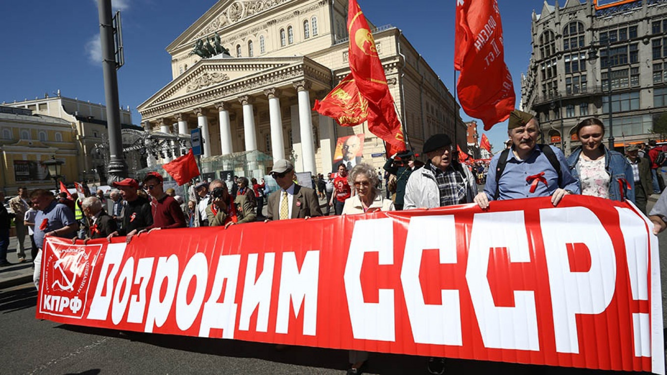 Nostalgia for the Soviet Union Hits 14-Year High in Russia, Poll Says