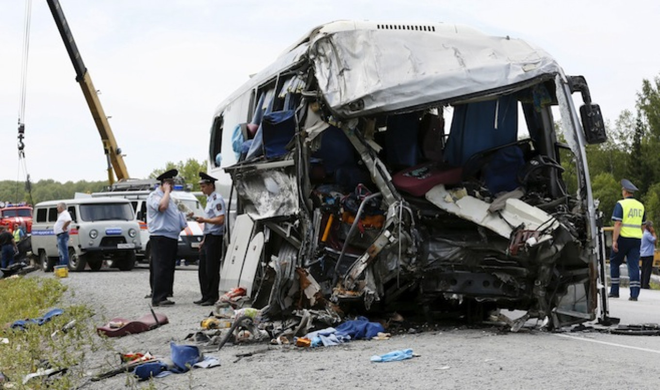 Spate of Russian Road Accidents Claim Dozens of Lives, Leave Scores ...