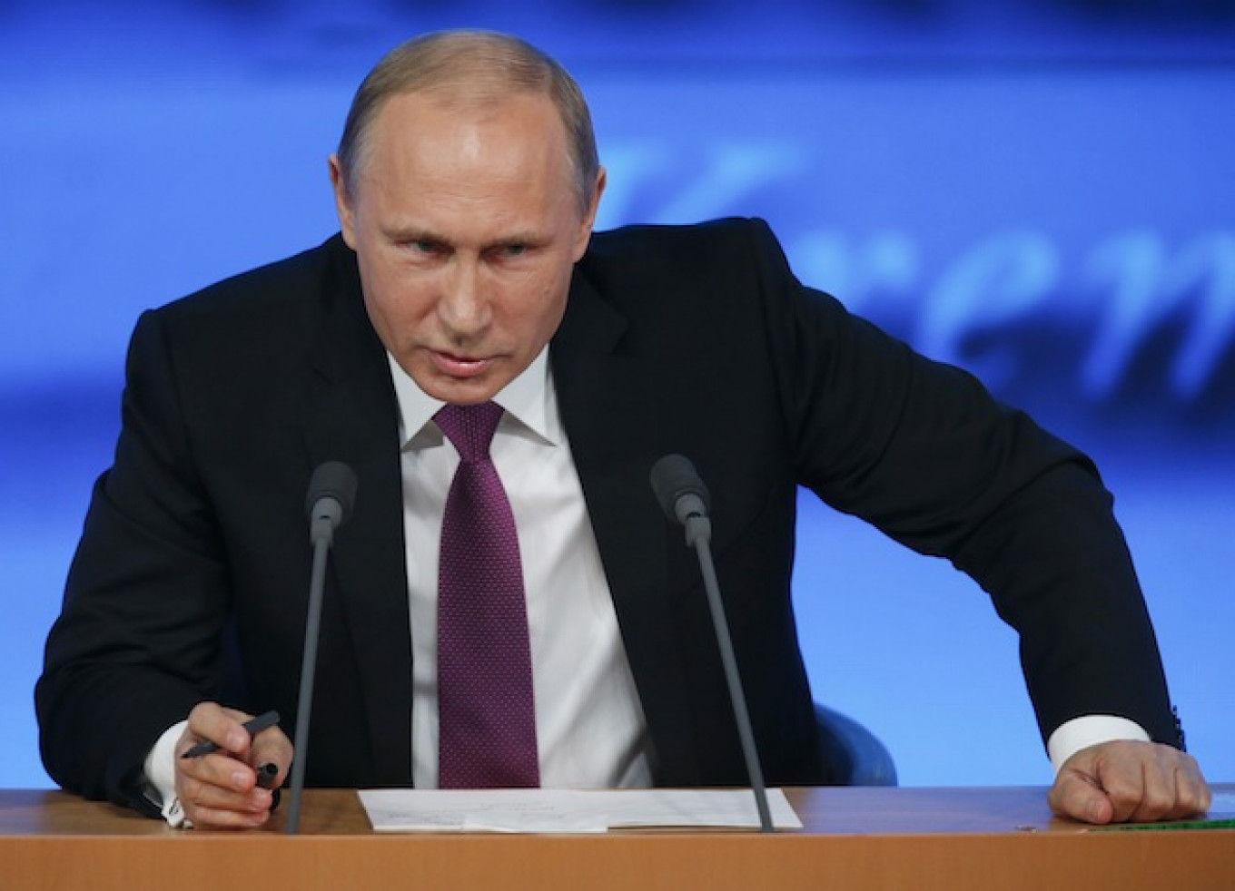 Vladimir Putin's News Conference — Live Blog