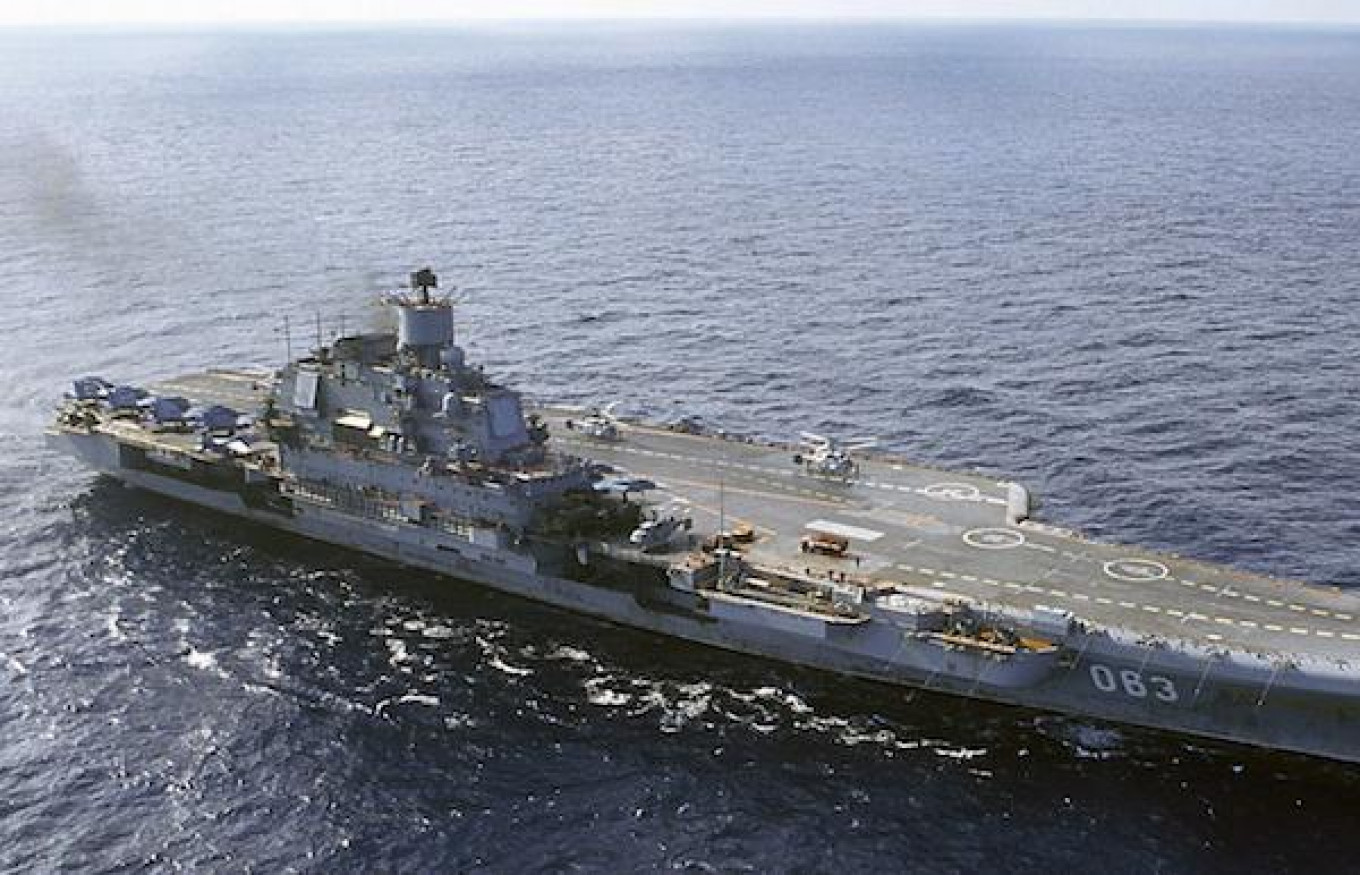 Russia's Only Aircraft Carrier Needs Repairs in 2018