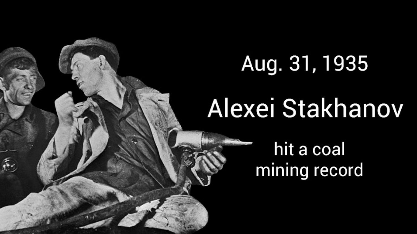 On This Day in 1935 the 'Stakhanovite' Movement Was Born - The Moscow Times