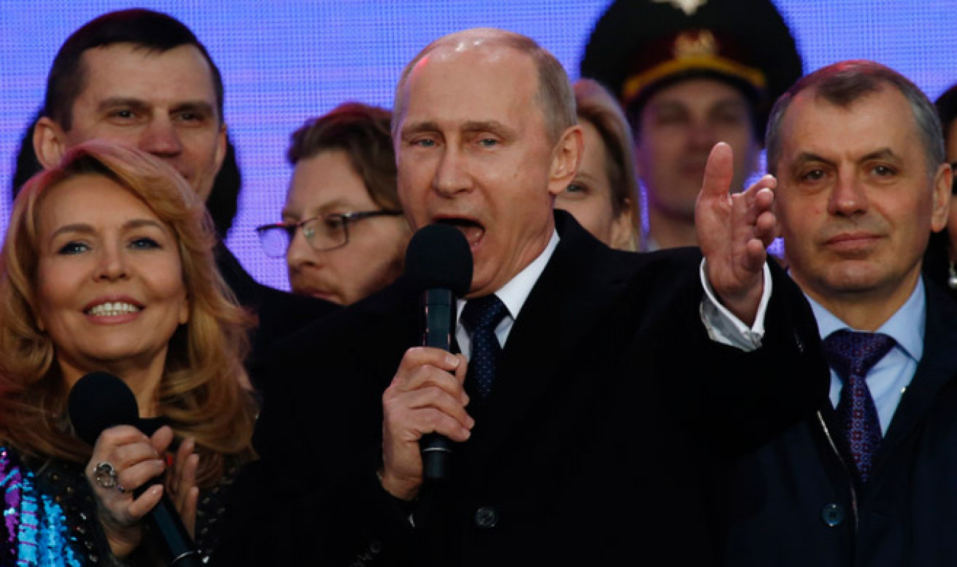 Russia Will Overcome Post-Crimea Challenges, Putin Vows