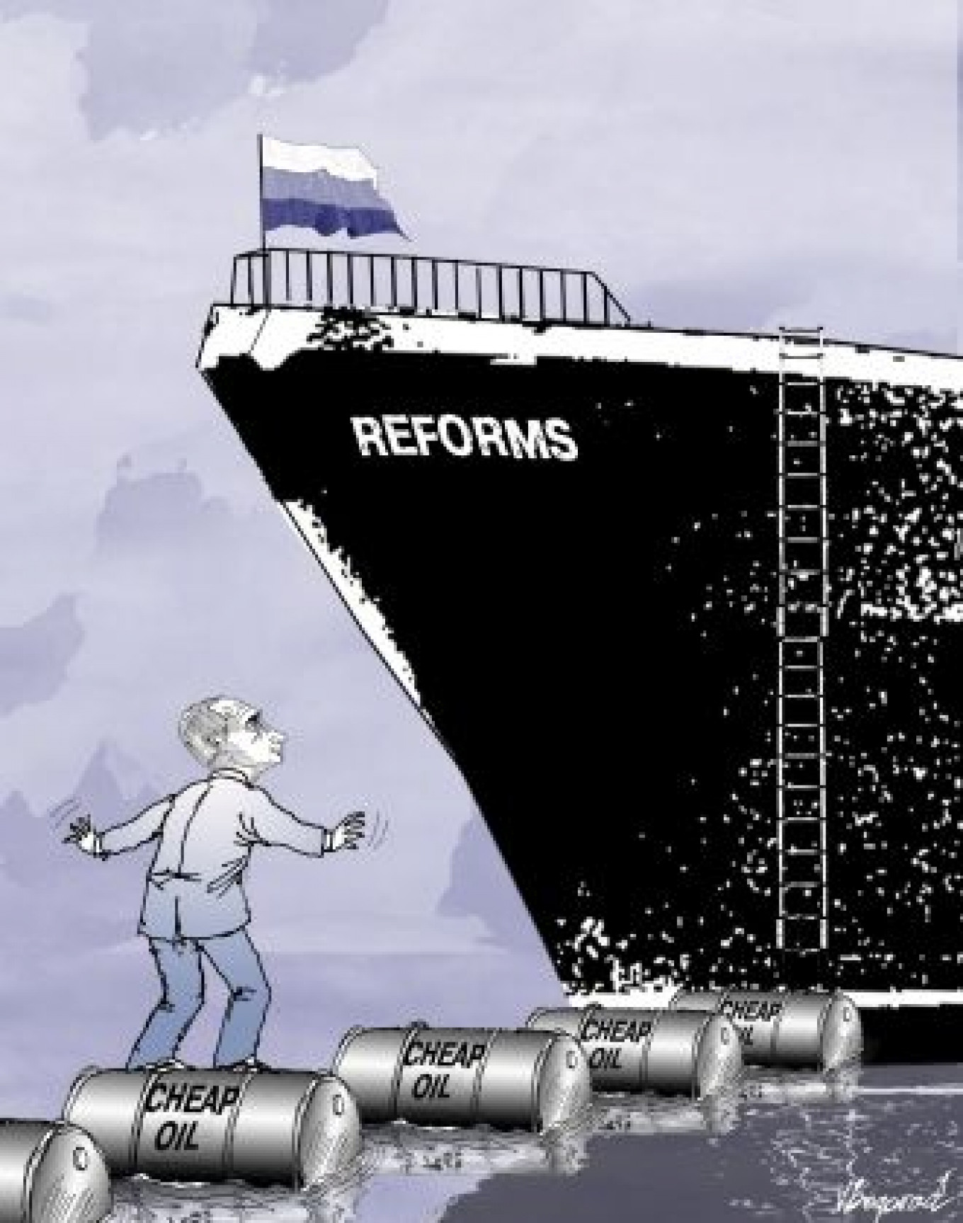 Putin's State Capitalism Means Falling Growth