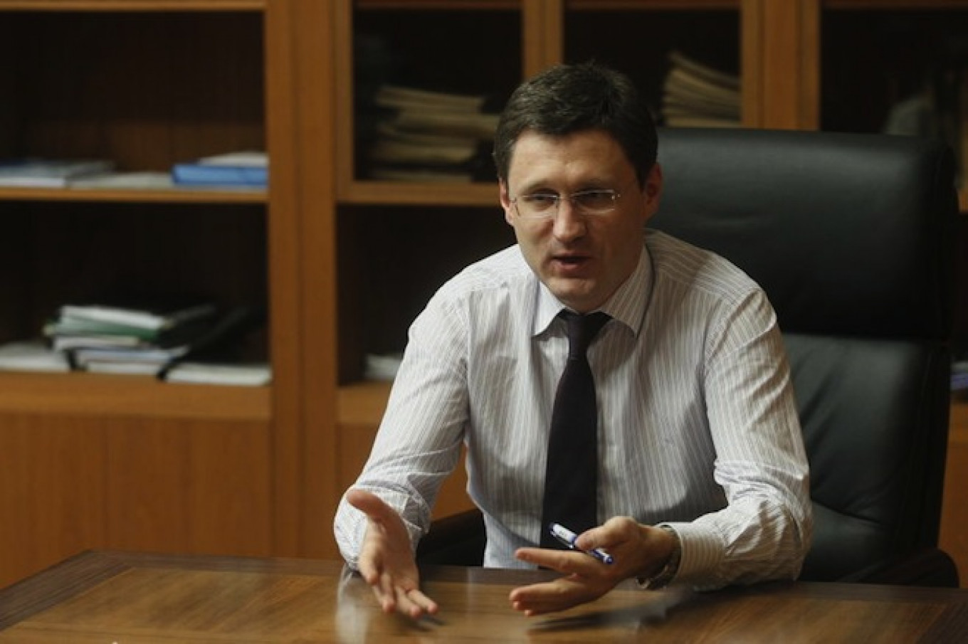 Russian Energy Minister Sees Rise in Crude Oil Exports in 2015