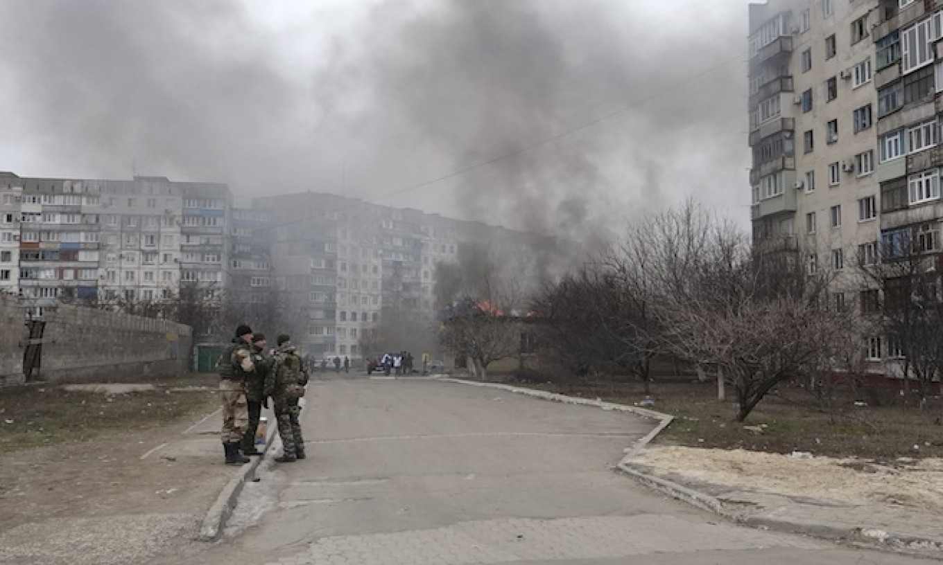 Rebels Say Ukrainian Forces Pushed Back From Strategic City of Donetsk