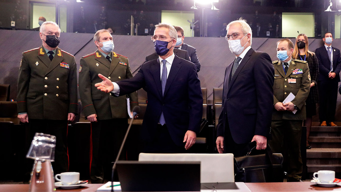 NATO and Russia Lay Out Stark Differences on Ukraine Crisis - The ...