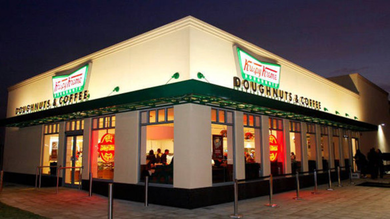 First Krispy Kreme Cafe to Open in Russia