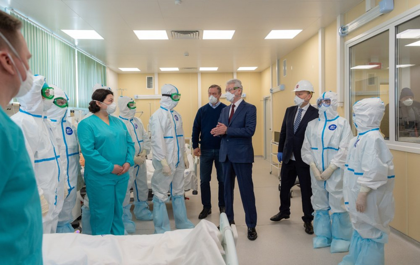 Moscow Opens New Coronavirus Hospital Built in 30 Days - The Moscow Times