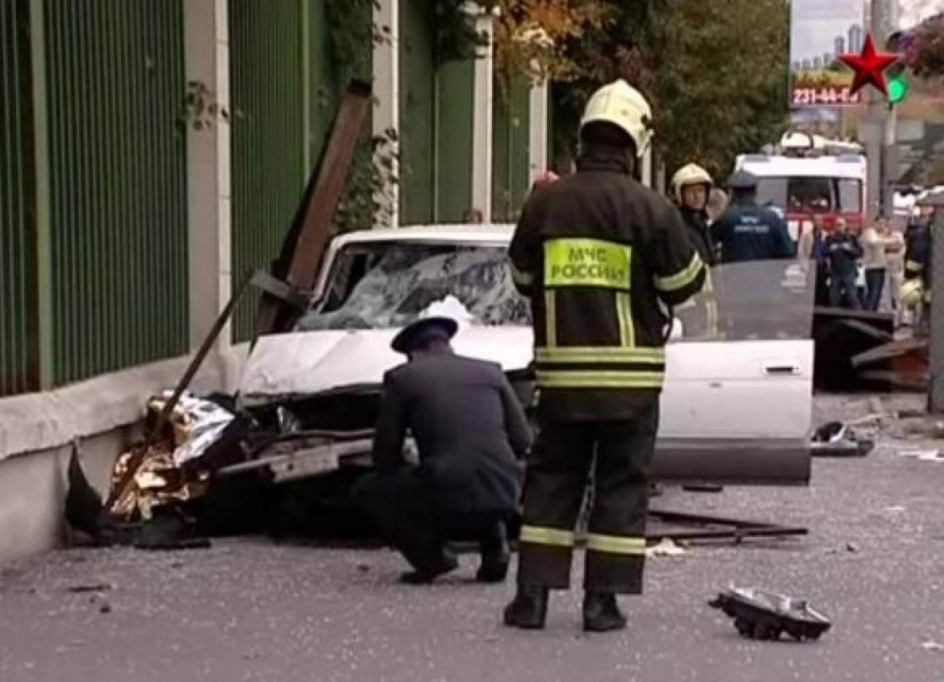 Drunk Driver Kills 7 at Moscow Bus Stop