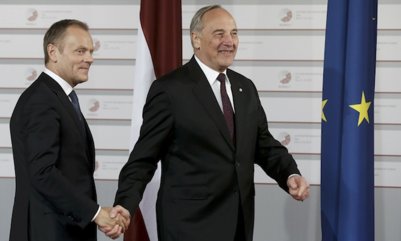 EU Leaders Reject Russian 'Bullying,' But Disappoint Ex-Soviet States