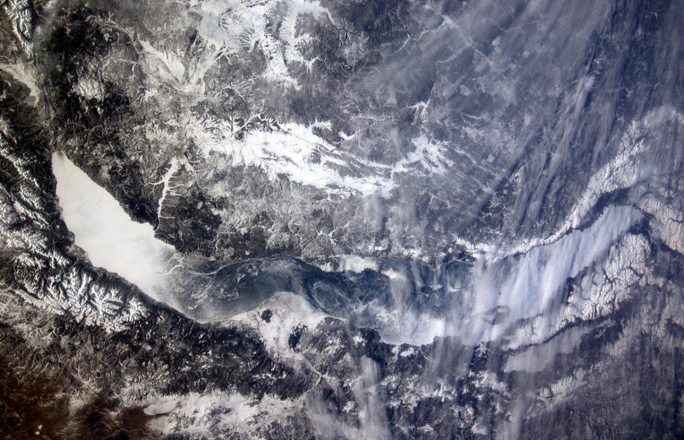Russian Winter – the View From Outer Space