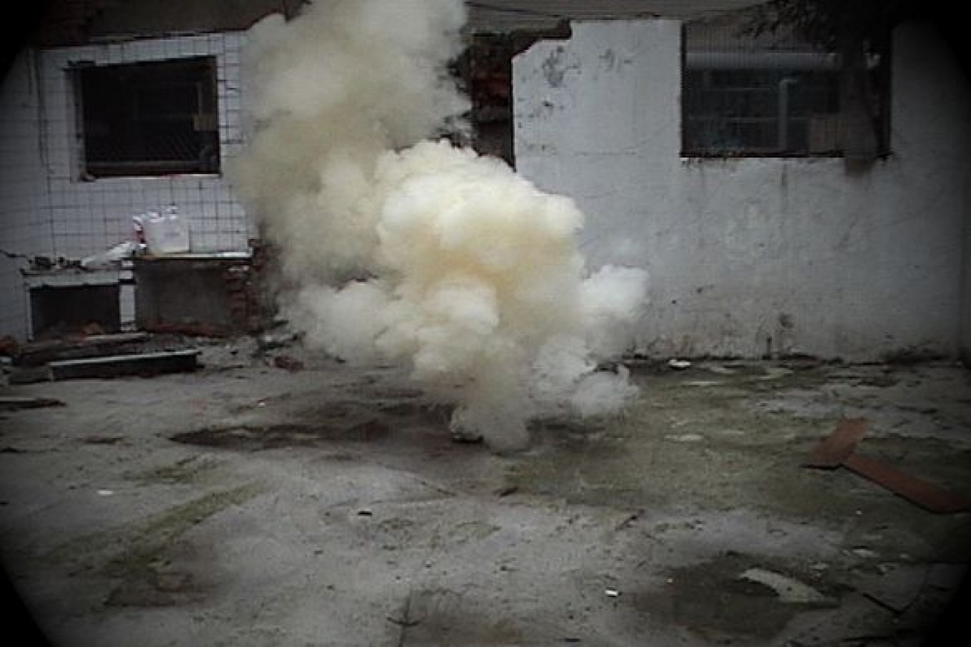 Smoke Bomb Goes Off in School Boys Pocket During Class