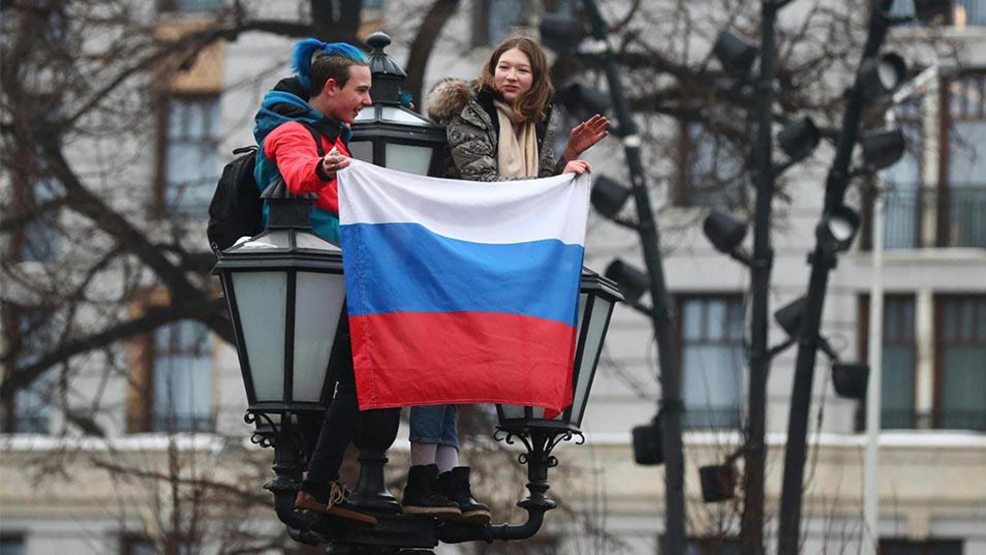 In Photos: Russians Take to the Streets Calling for Elections Boycott