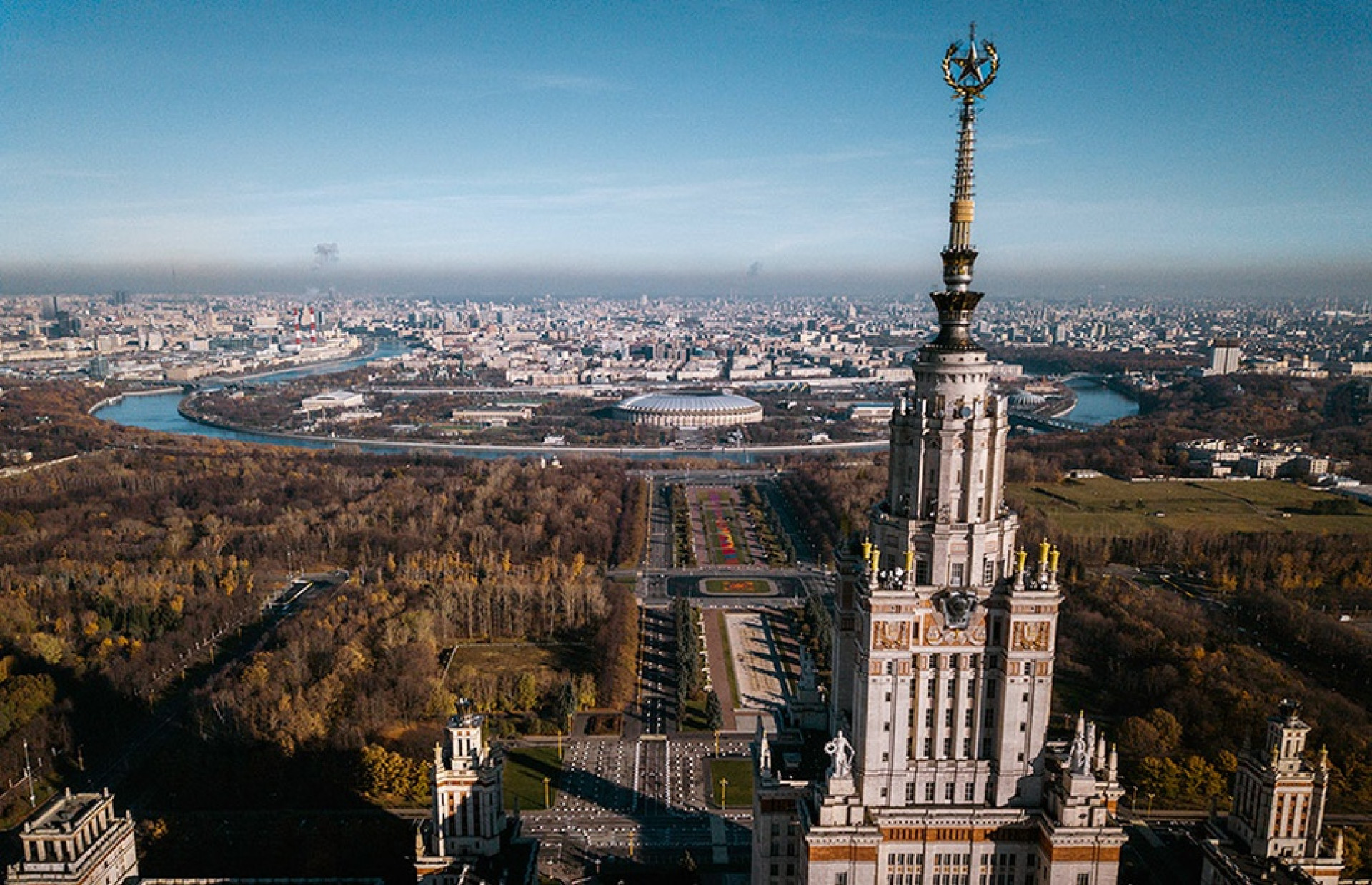 Traveling Down the Moscow River by Drone, in Photos - The Moscow Times