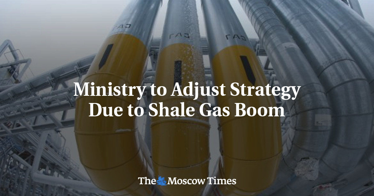 Ministry to Adjust Strategy Due to Shale Gas Boom