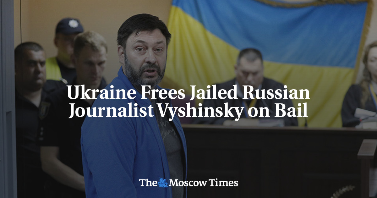 Ukraine Frees Jailed Russian Journalist Vyshinsky on Bail - The Moscow ...