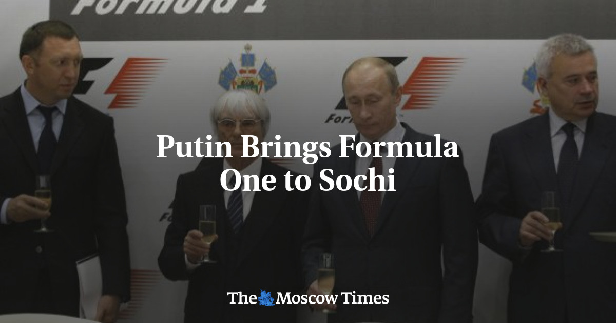 Putin Brings Formula One to Sochi