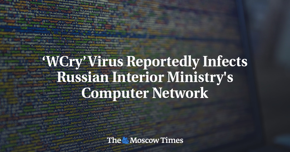 ‘WCry’ Virus Reportedly Infects Russian Interior Ministry's Computer ...