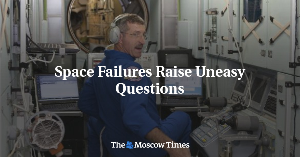 Space Failures Raise Uneasy Questions