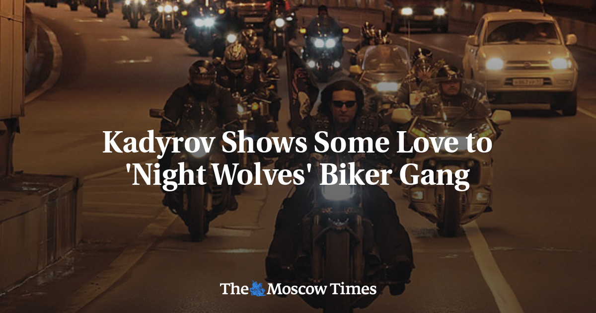 Kadyrov Shows Some Love to 'Night Wolves' Biker Gang
