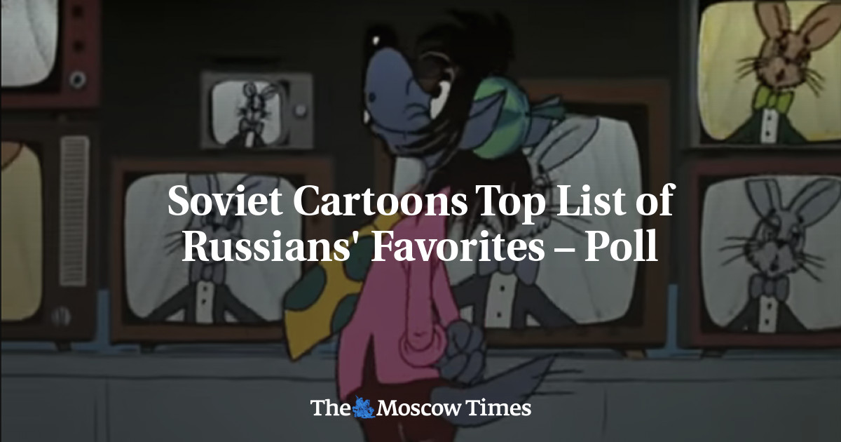Soviet Cartoons Top List of Russians' Favorites – Poll - The Moscow Times