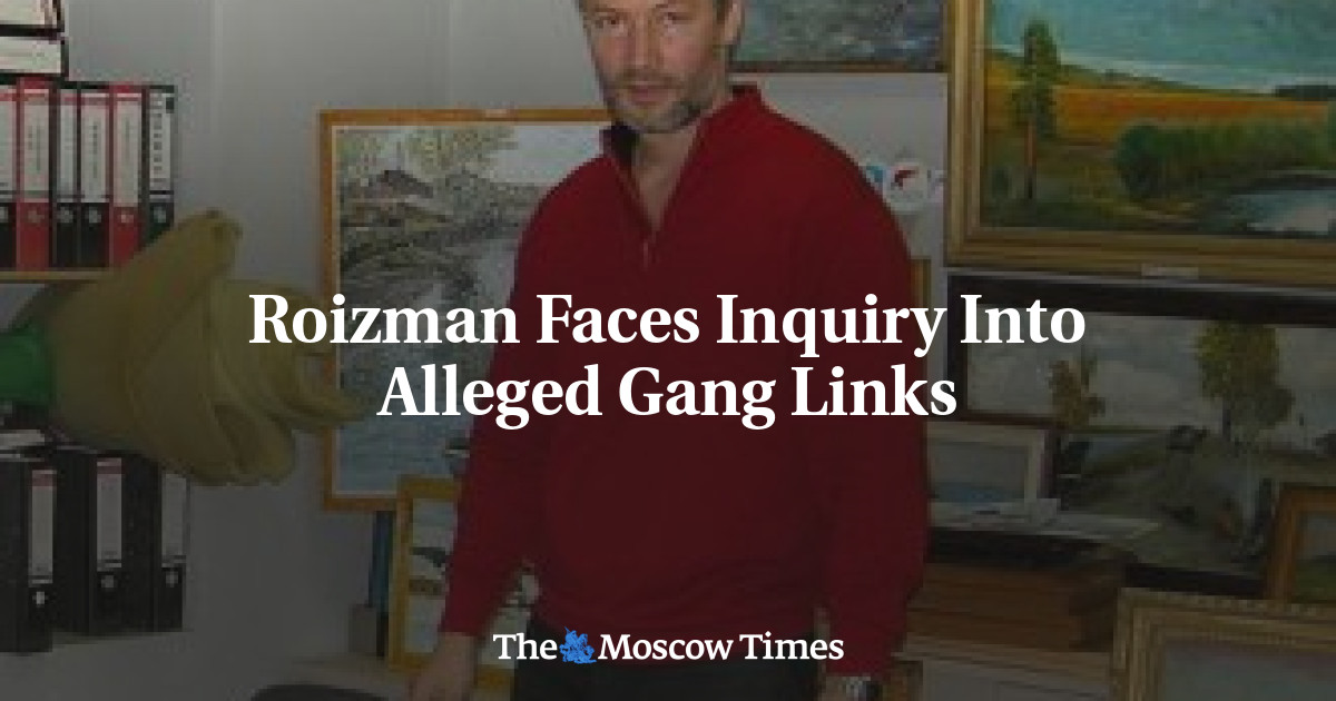 Roizman Faces Inquiry Into Alleged Gang Links