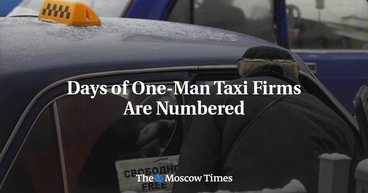 Days of One-Man Taxi Firms Are Numbered