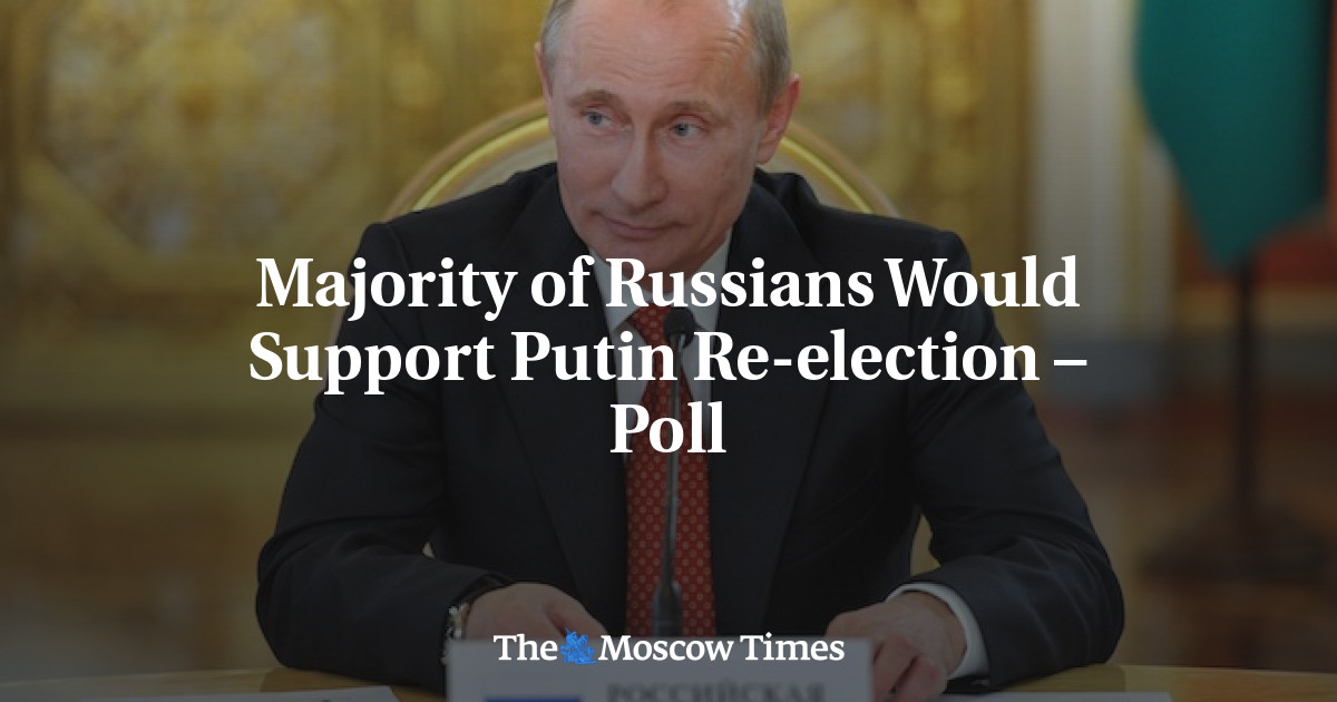 Majority of Russians Would Support Putin Re-election – Poll