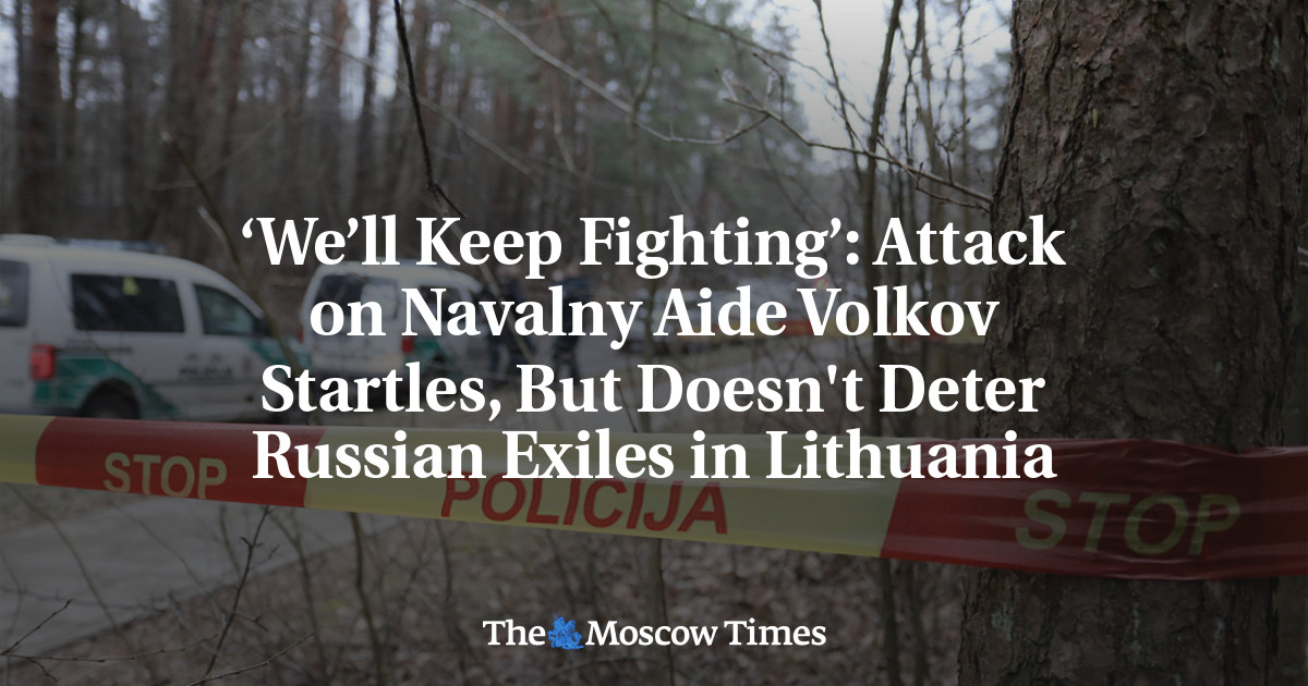 ‘We’ll Keep Fighting’: Attack on Navalny Aide Volkov Startles, But ...