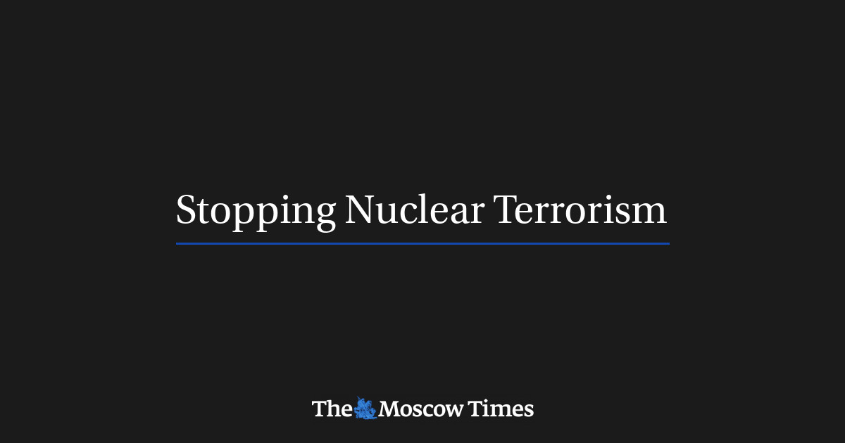 Stopping Nuclear Terrorism