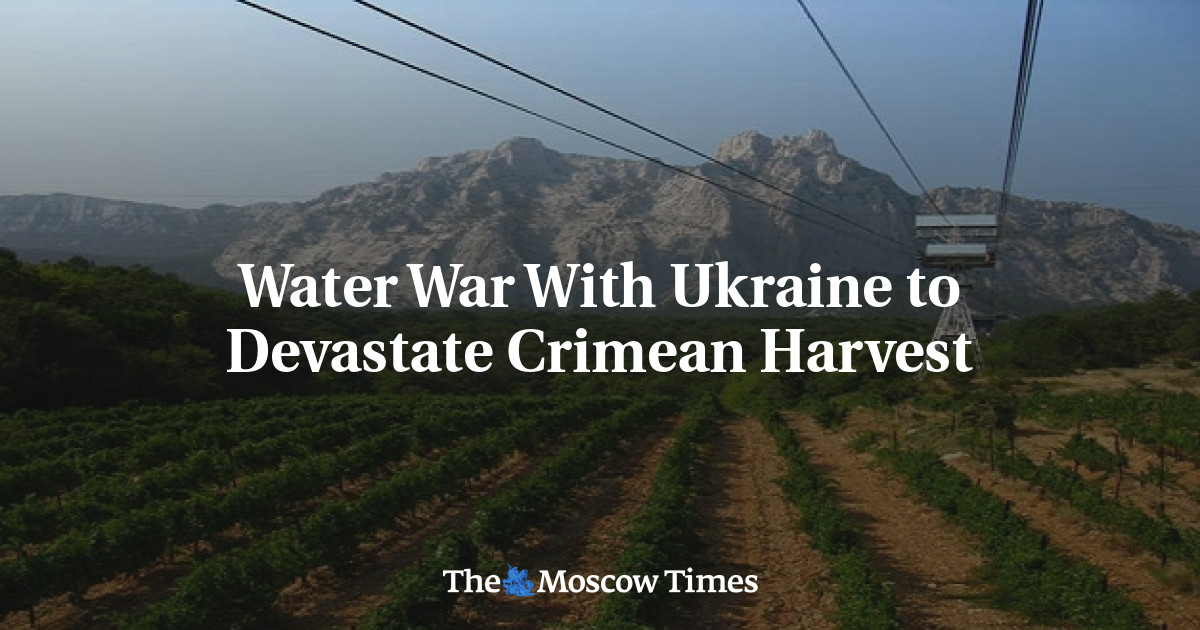 Water War With Ukraine to Devastate Crimean Harvest