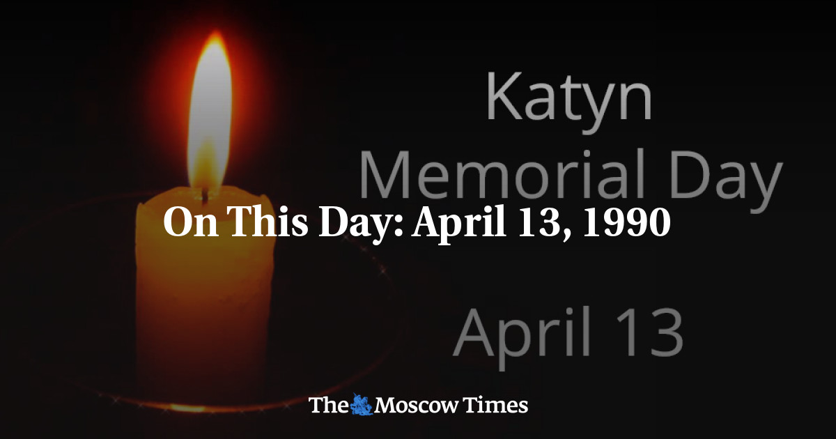 On This Day: April 13, 1990 - The Moscow Times