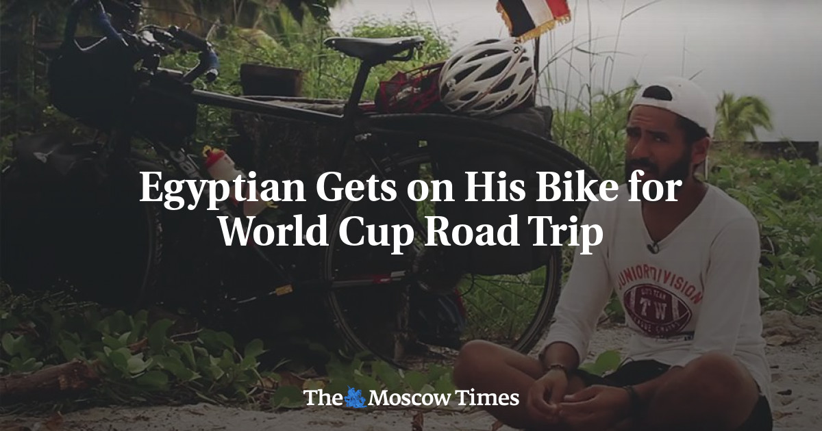Egyptian Gets on His Bike for World Cup Road Trip