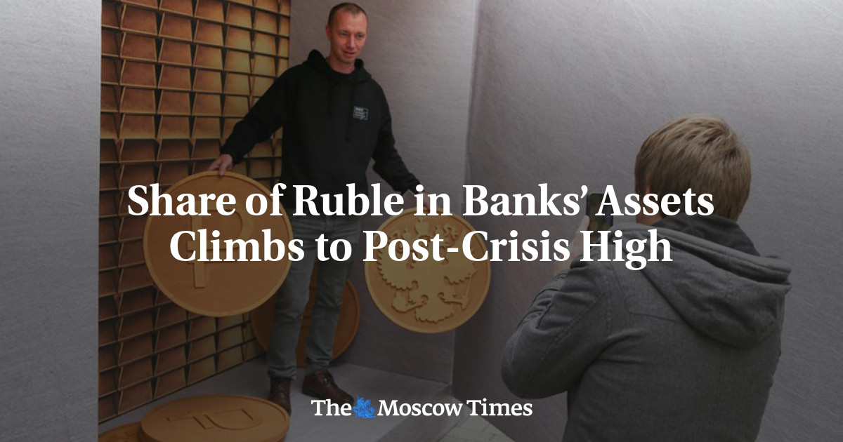 Share of Ruble in Banks’ Assets Climbs to Post-Crisis High - The Moscow ...