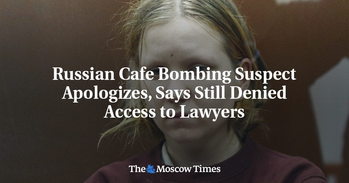 Russian Cafe Bombing Suspect Apologizes, Says Still Denied Access to ...
