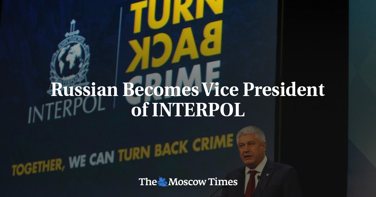 Russian Becomes Vice President of INTERPOL