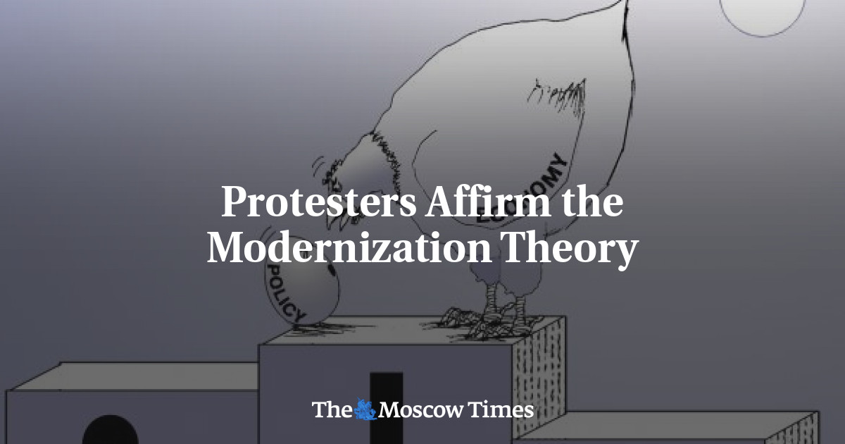 Protesters Affirm the Modernization Theory