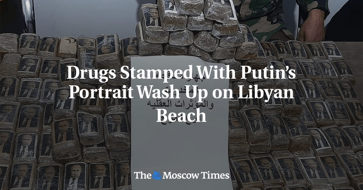 Drugs Stamped With Putin’s Portrait Wash Up on Libyan Beach - The ...