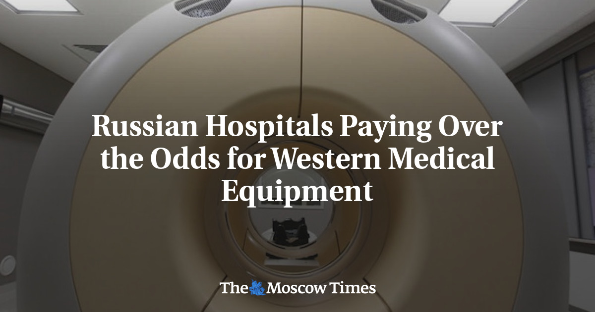 Russian Hospitals Paying Over the Odds for Western Medical Equipment