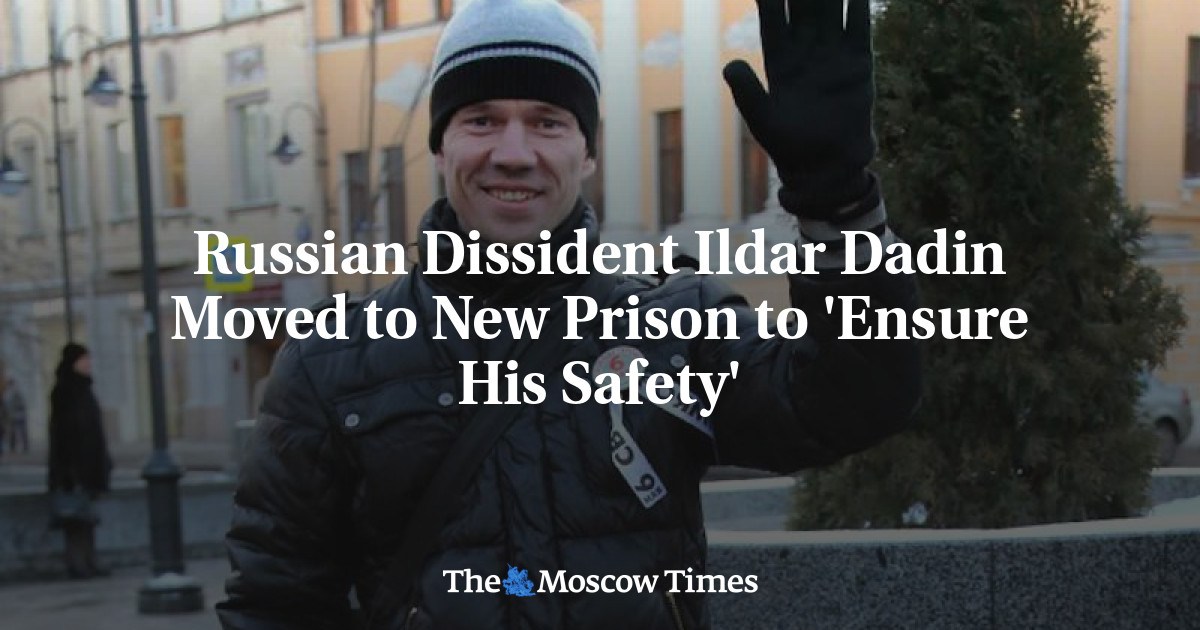 Russian Dissident Ildar Dadin Moved to New Prison to 'Ensure His Safety'