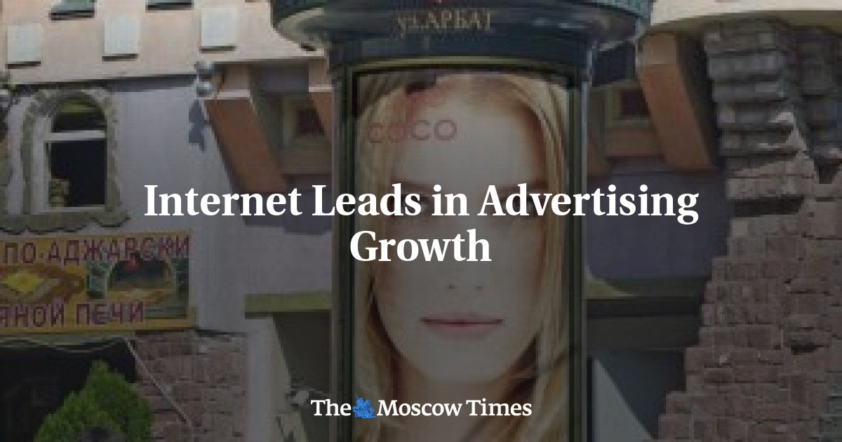 Internet Leads in Advertising Growth