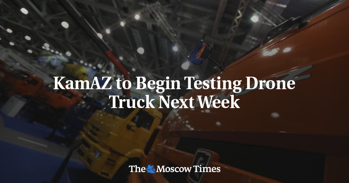 KamAZ to Begin Testing Drone Truck Next Week