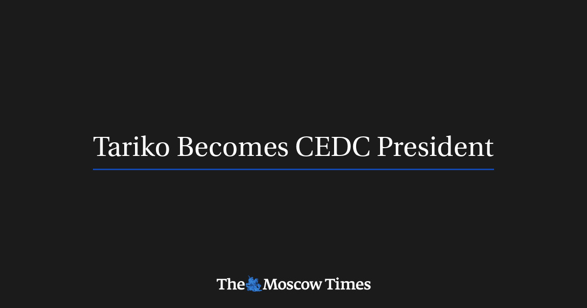 Tariko Becomes CEDC President