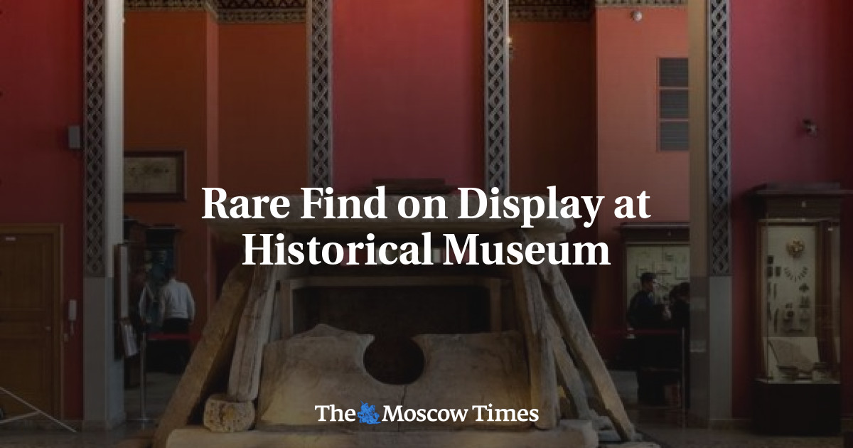 Rare Find on Display at Historical Museum