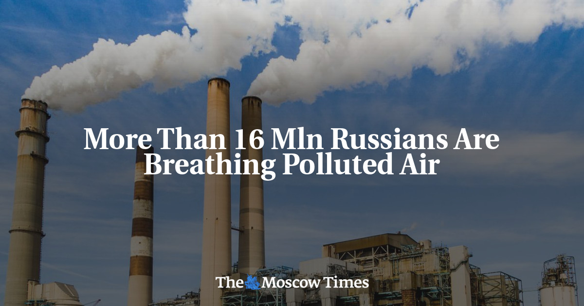 More Than 16 Mln Russians Are Breathing Polluted Air