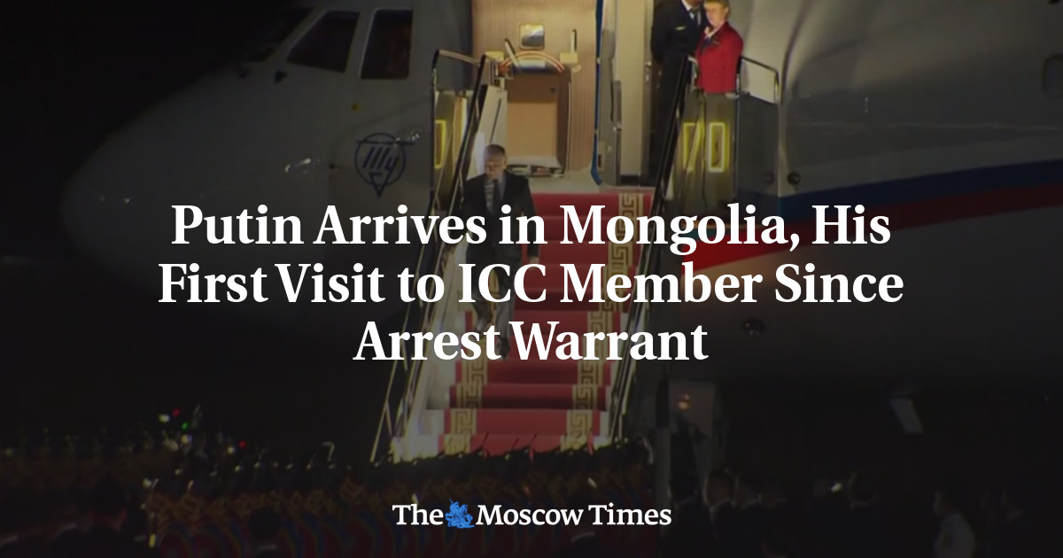 Putin Arrives in Mongolia, His First Visit to ICC Member Since Arrest ...