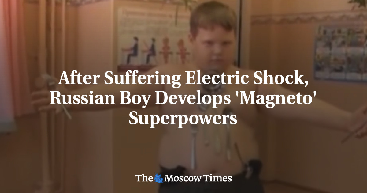 After Suffering Electric Shock, Russian Boy Develops 'Magneto' Superpowers