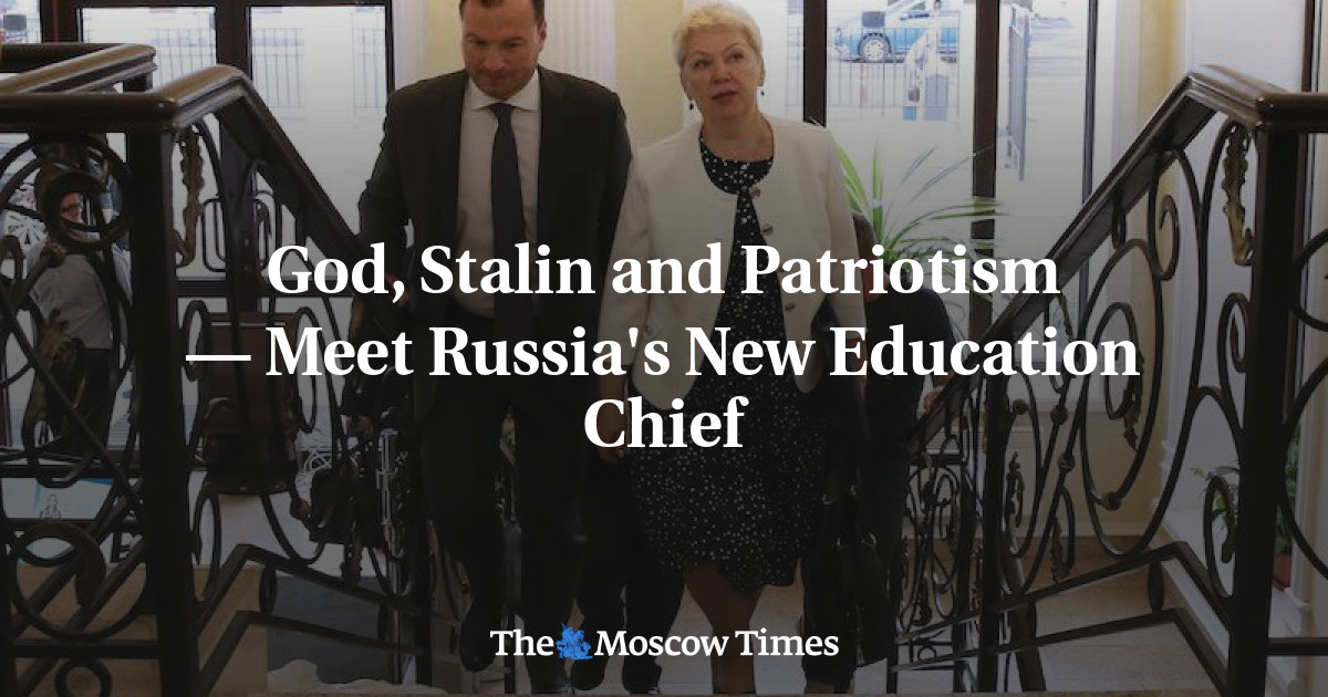 God, Stalin and Patriotism — Meet Russia's New Education Chief